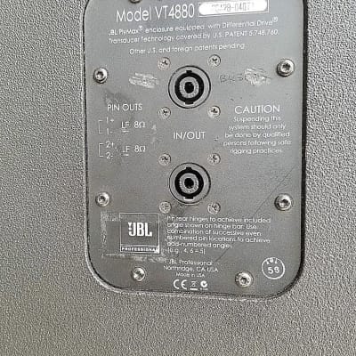 JBL VERTEC 4880 DUAL 18" Sub Line Array Element (LOT OF 2) | Reverb