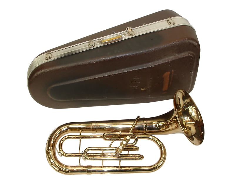 Bach Euphonium with Front-Facing Bell w/ Case | Reverb