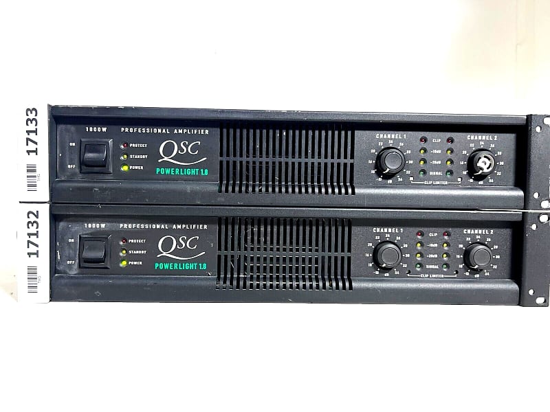 QSC Powerlight 1.8 Power Amp #17133 (One)THS | Reverb