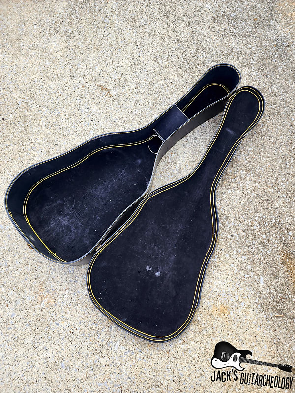 Sidewalk Sale: Vintage Chipboard Acoustic Guitar Case (1960s | Reverb