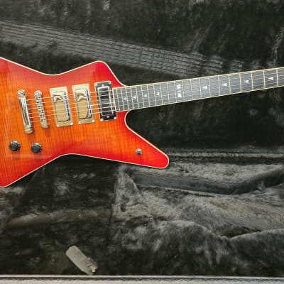 RARE 2007 Hamer USA Standard Custom Explorer in Mystic T | Reverb