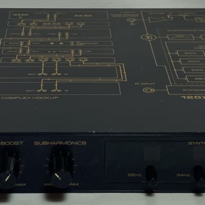 DBX 120X-DS Subharmonic Synthesizer / Electronic Crossover | Reverb
