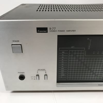 Sansui B-77 Stereo Power Amplifier | Reverb Deutschland
