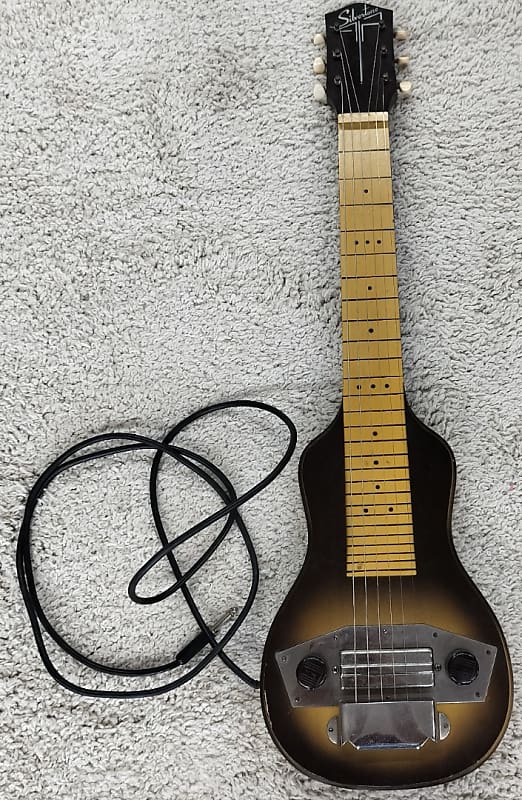 1950's Silvertone Lap Steel Guitar with Gibson P13 pickup + | Reverb