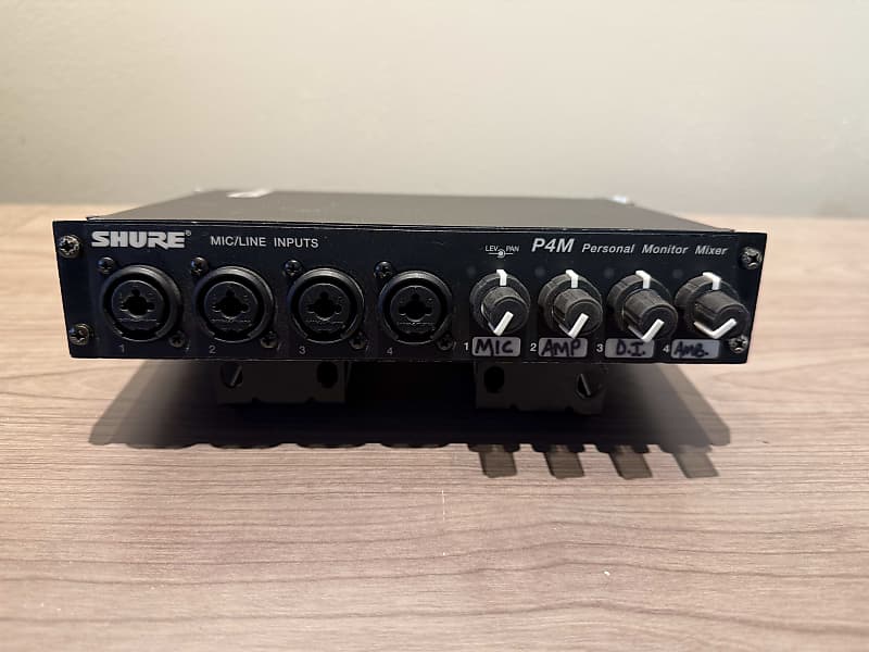 Shure P4M - 4 Channel Personal Monitor Mixer | Reverb