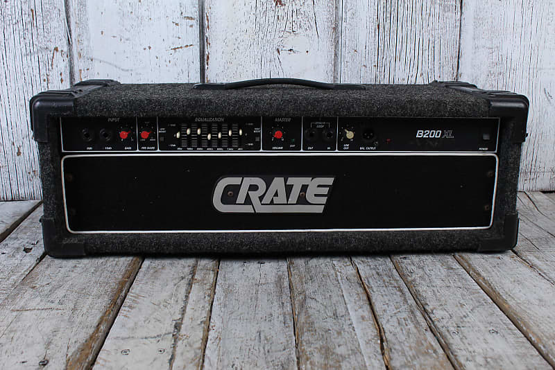 Crate B200XL Bass Head 200 Watt Electric Bass Guitar | Reverb