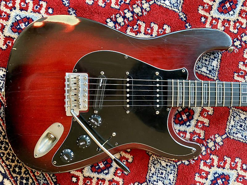 Manic Custom Superstrat 2019 stratocaster 2019 Harmony burst | Reverb