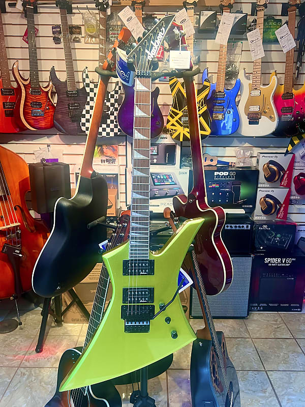 Jackson X Series Kelly KEX Electric Guitar - Lime Green | Reverb