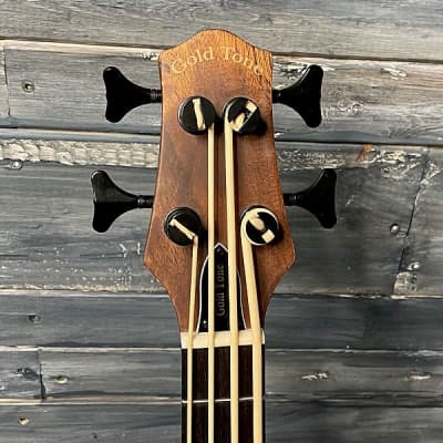 Gold Tone Left Handed ME-Bass 23 Inch Scale Solid Body | Reverb