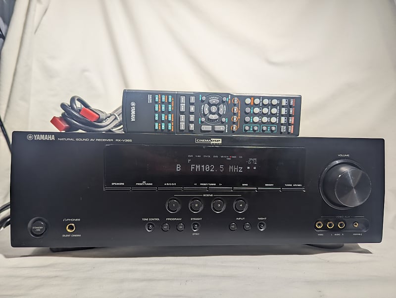 Yamaha Rx-V365 - Black | Reverb