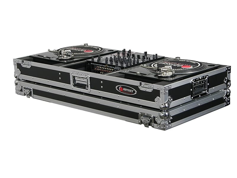 Odyssey FZBM12W Flight Zone Turntable Battle Coffin Case | Reverb