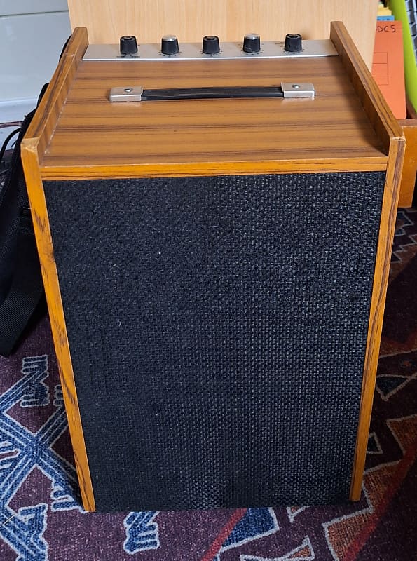 Goodsell amplifier late 70s - Wood effect veneer | Reverb UK