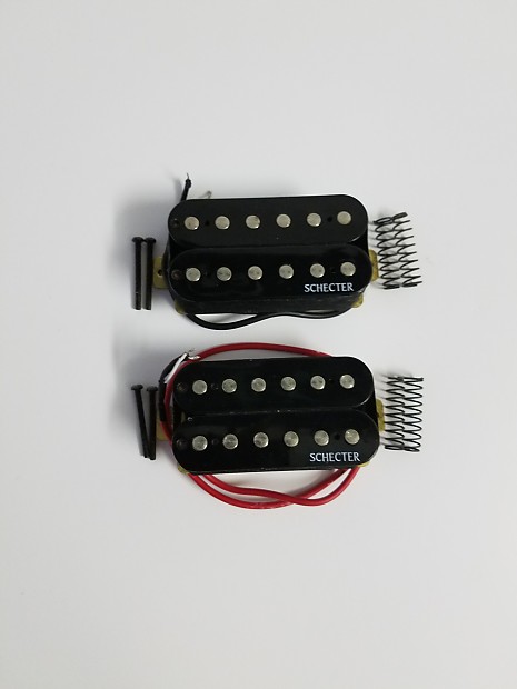 G & B Schecter Bridge and Neck Pickup Set HH Double | Reverb