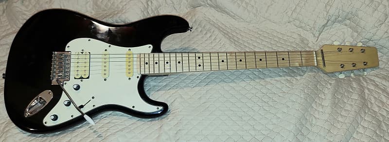 Partscaster Stratocaster Snakehead 2000's - Black | Reverb