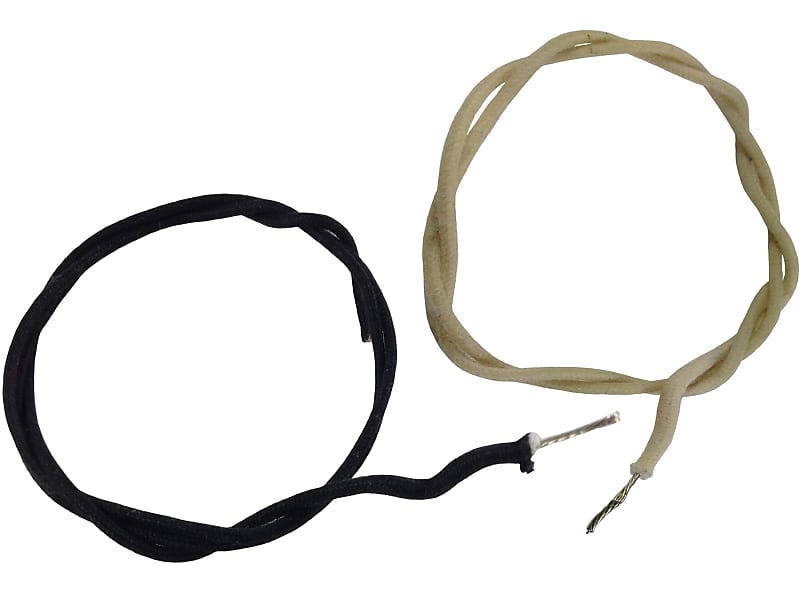 Vintage style cloth covered push back wire - 60cm (of | Reverb UK