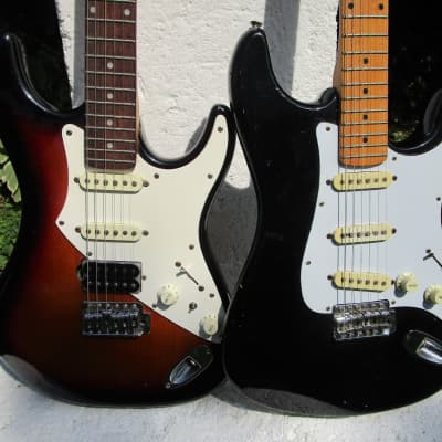 (2) Guitars, Aria Pro II & Cort Strat Copies, Projects | Reverb