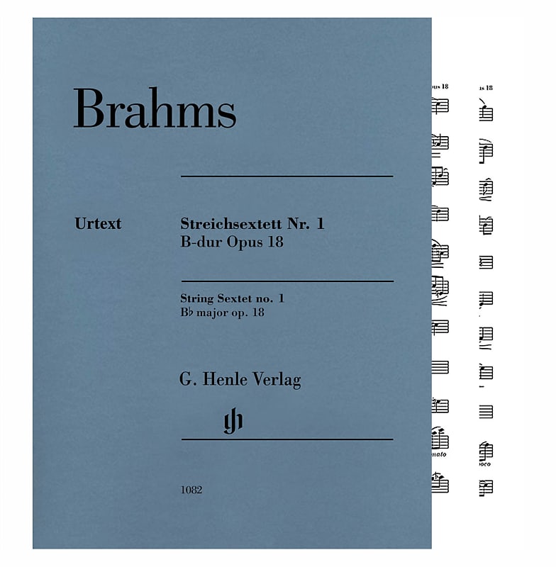Brahms String Sextet No. 1 in B-flat Major, Op. 18 Sheet | Reverb