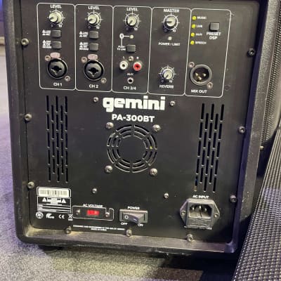 Gemini PA-300bt (Price is for ONE unit, or both for $600) | Reverb
