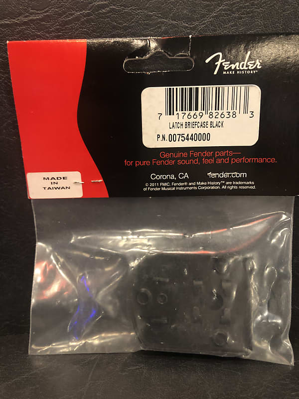 Fender Latch Briefcase Black | Reverb