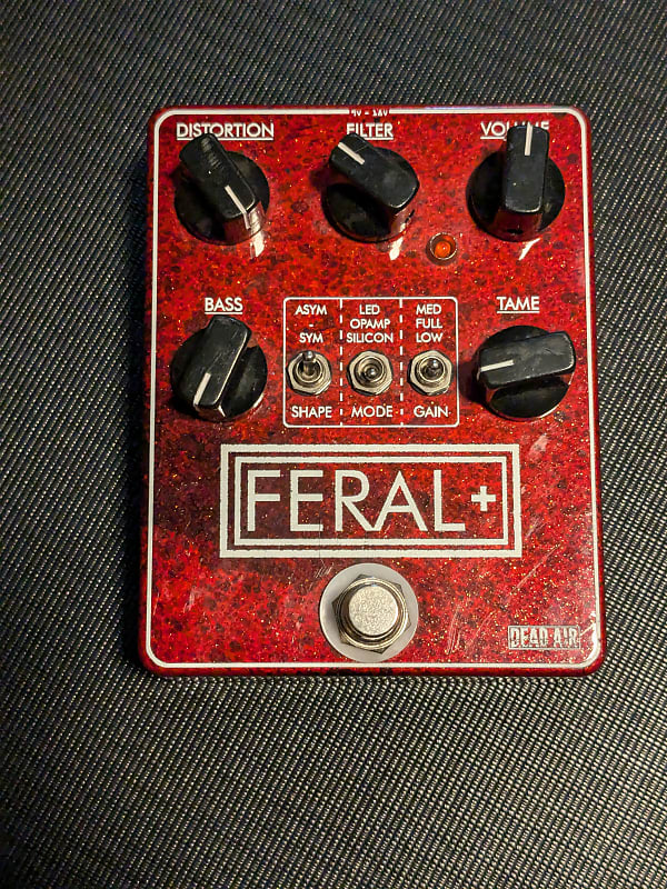 Dead Air Feral Plus Feral+ Pedal 2022 Red | Reverb