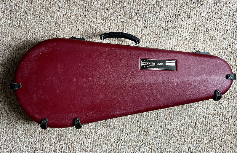 Calton Mandolin Case 2018 - Burgundy | Reverb