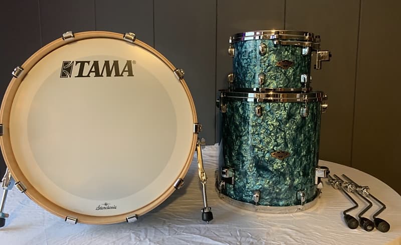 Tama Starclassic Walnut/Birch Turquoise Pearl | Reverb