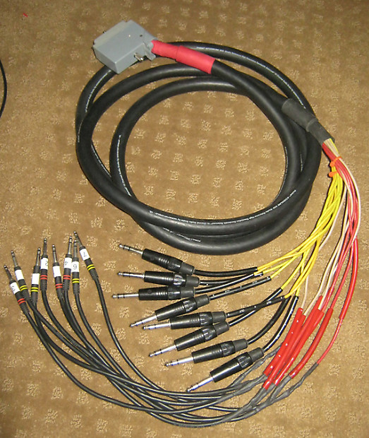 ELCO to TT & TRS 8 CHANNEL CONNECTOR Snake 10 ft. BY | Reverb