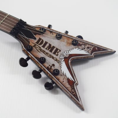 Dean Dime Razorback Rust Electric Guitar | Reverb