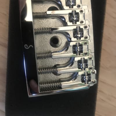 Schaller Electric Guitar Bridge Hannes 6 String Chrome | Reverb