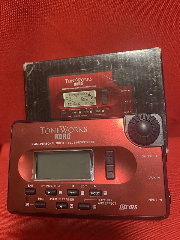 Korg Tone Works Bass effects | Reverb