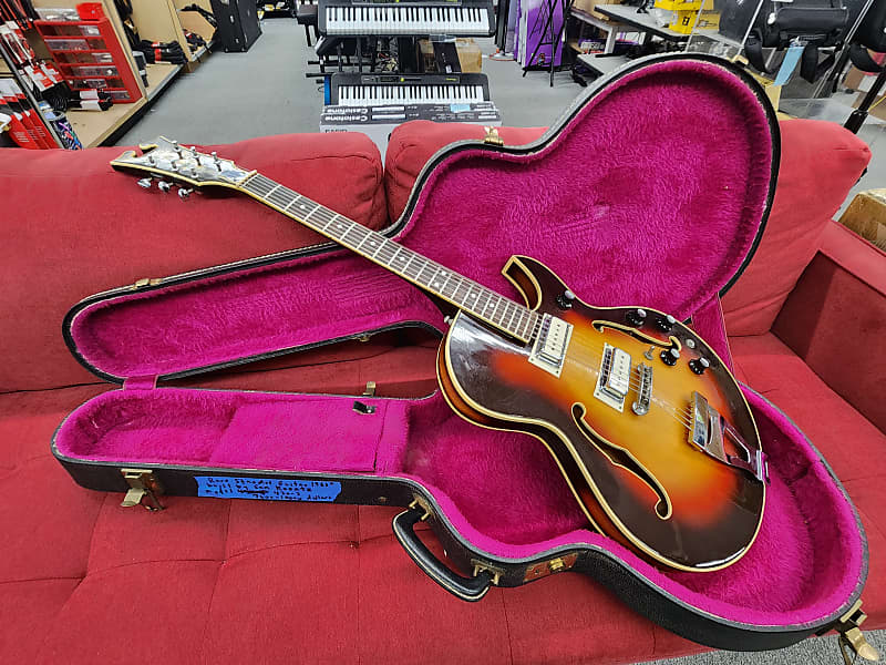Standel 430-s 1960s - Sunburst rare semi hollow | Reverb Australia