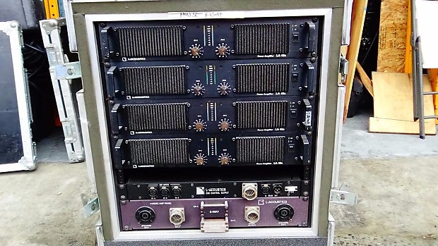L-Acoustics VDOSC Amp Rack Package ( 4 x La48a + Signal & | Reverb