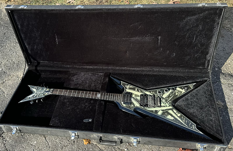 2007 Dean Dimebag Darrell Signature Razorback Bone Shards | Reverb