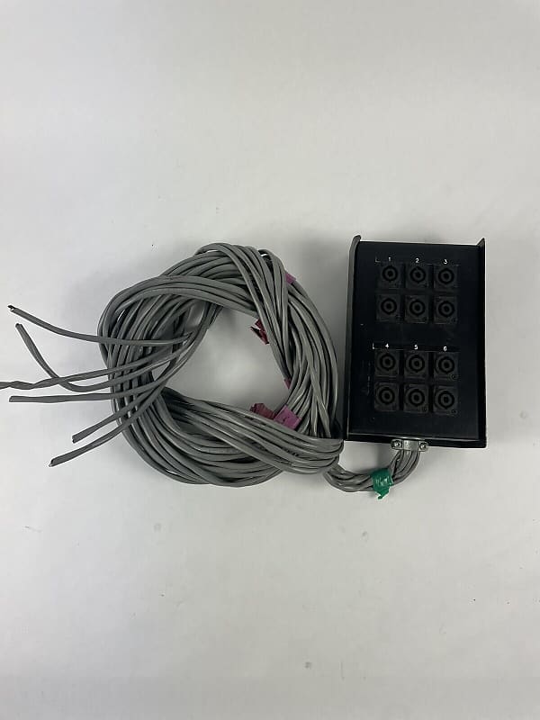 Breakout box Audio Snake 12 inputs Neutrik NL4MPXX Speakon 4 | Reverb