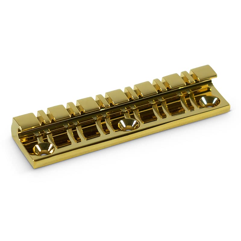 WD Music WDST-12 G Brass 12 String Flat Mount Tailpiece - | Reverb
