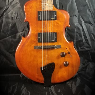 Amber Violin Electric Guitar by Master Luthier Paul Eliasson | Reverb