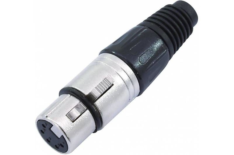 OMNITRONIC XLR socket 5pin bk Connettore DMX a 5 pin Femmina | Reverb