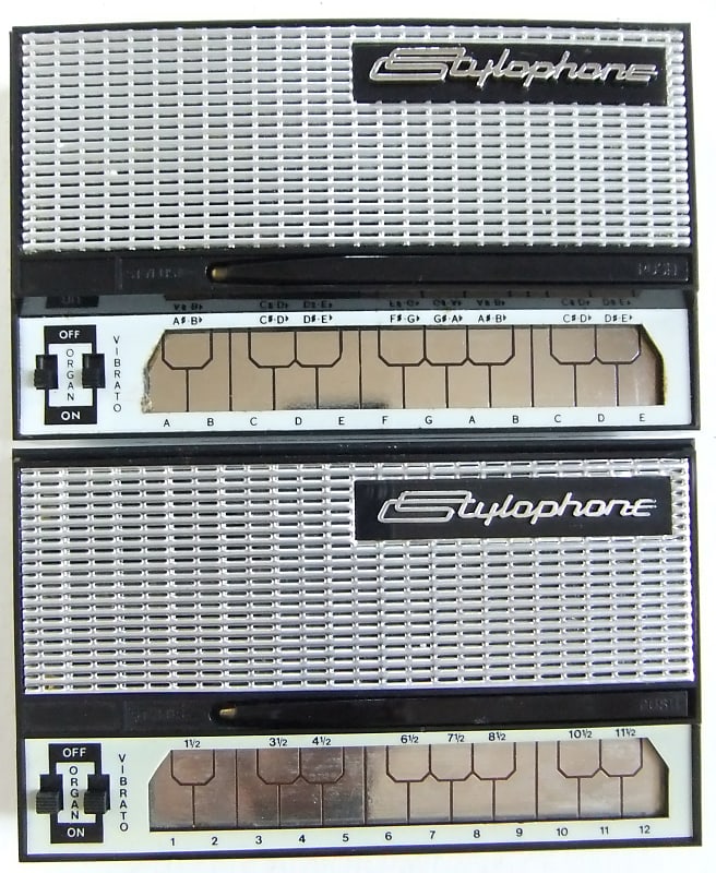 PAIR OF VINTAGE CLASSIC STYLOPHONE STYLUS PLAYED SYNTH / | Reverb UK