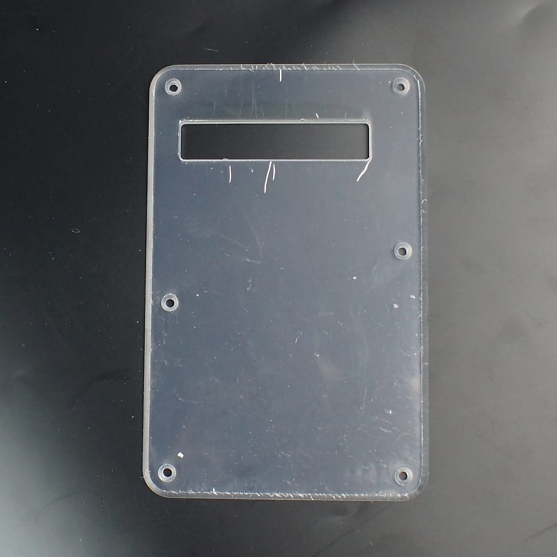 Standard Strat Style Guitar Cavity Cover Tremolo Back Plate | Reverb