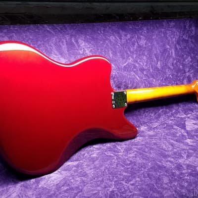 Fender Jaguar HSS w Upgrades 2010s - Metallic Cherry Red | Reverb