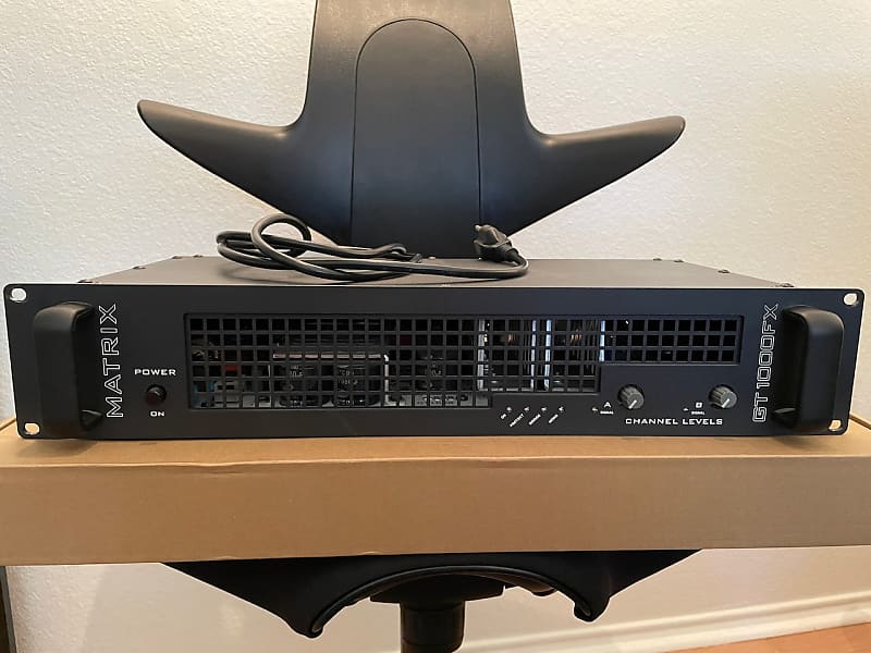 Matrix GT1000FX 2U Solid State Power Amp | Reverb