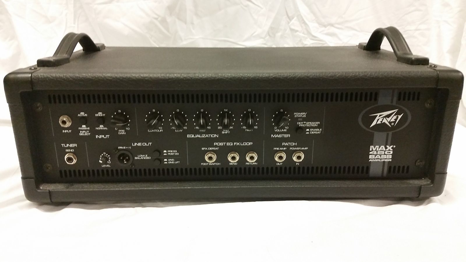 Peavey MAX 450 Bass Amplifier 450-Watt Bass Head | Reverb Brazil