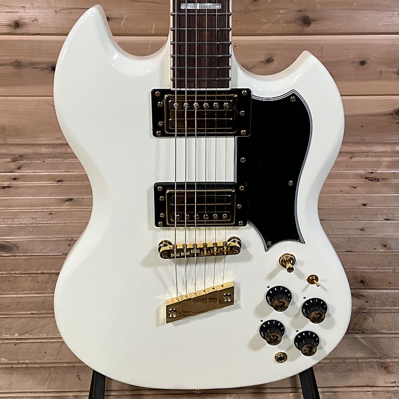 Guild Polara Kim Thayil Electric Guitar - Vintage White | Reverb