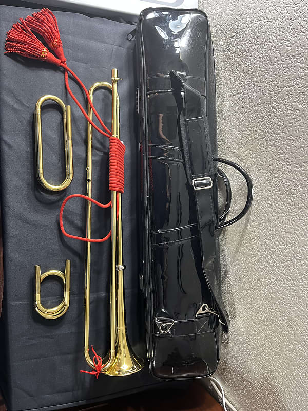 Carol Brass 4 Hole Baroque Trumpet | Reverb