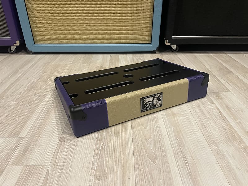 Samp Custom Plexi cream/purple pedalboard | Reverb Canada