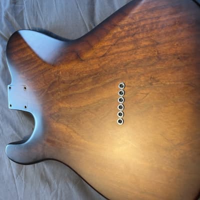 Warmoth Telecaster Body - Roasted Swamp Ash - Satin, Burst, | Reverb