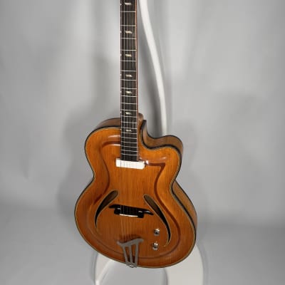 1960s Musima Record 15 carved archtop guitar - German vintage | Reverb