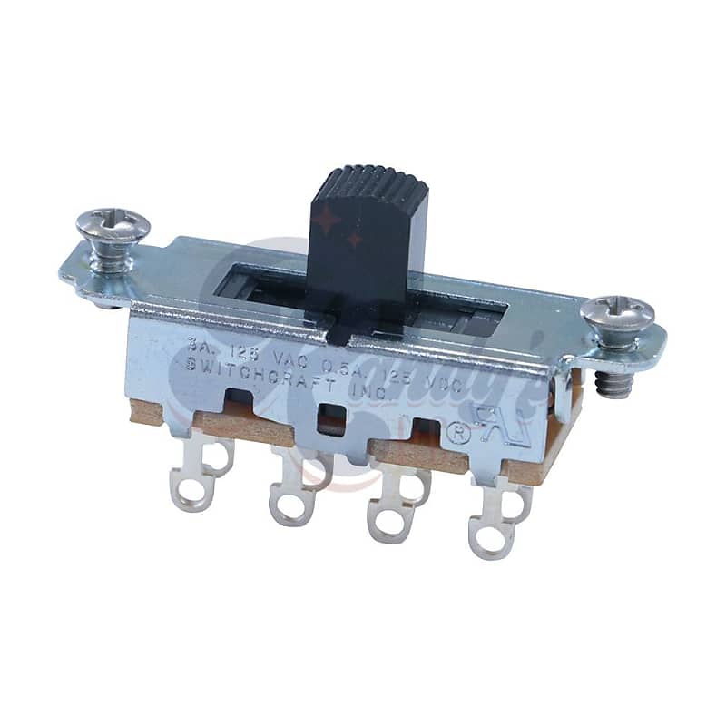Switchcraft Slide Switch (3-Position) - Fits Fender® Mustang® | Reverb