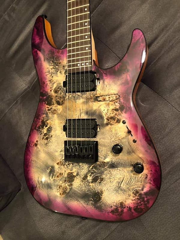 Schecter c-6 pro aurora burst | Reverb