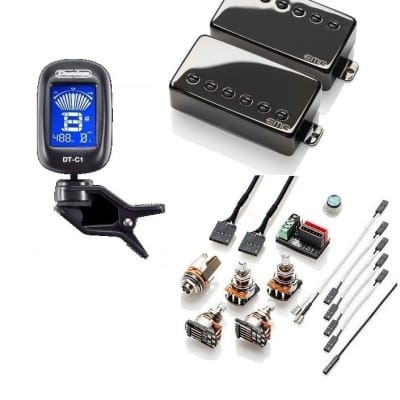 EMG Revelation Rev Set Brushed Black Chrome Prashant Aswani | Reverb